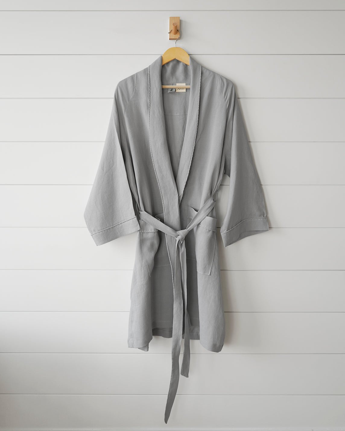 Paloma French Linen Robe – Baloo Living