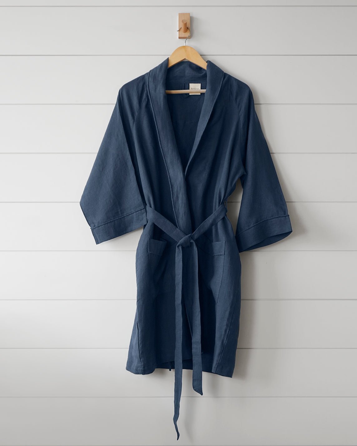 Paloma French Linen Robe – Baloo Living