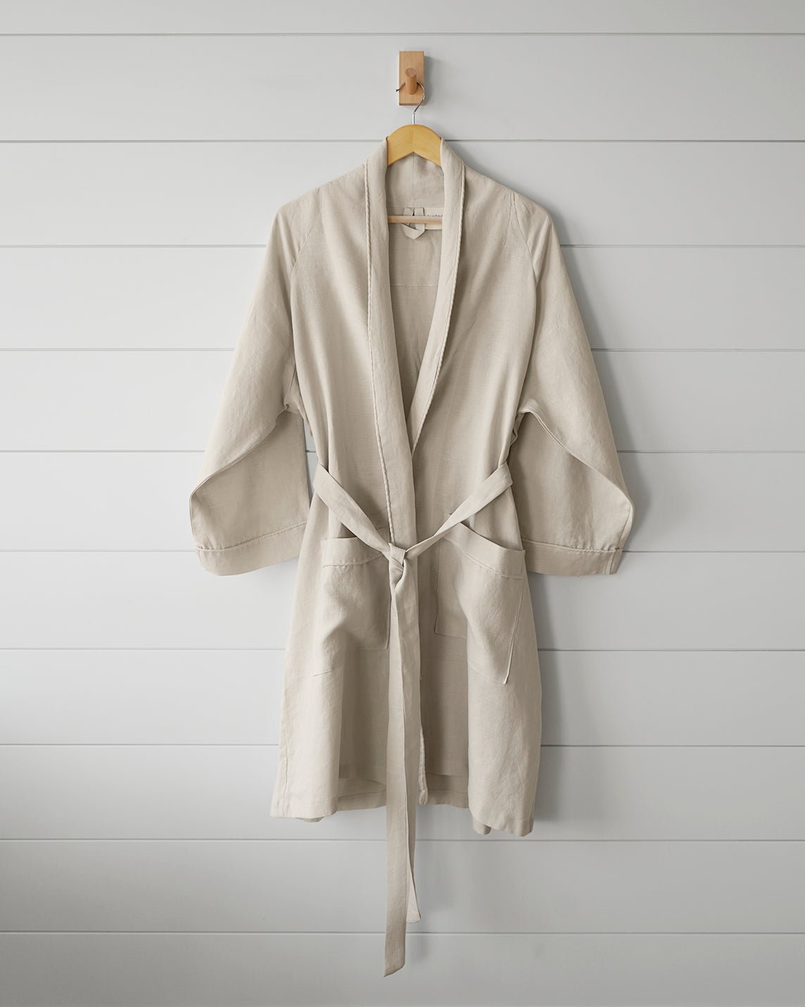 Paloma French Linen Robe – Baloo Living