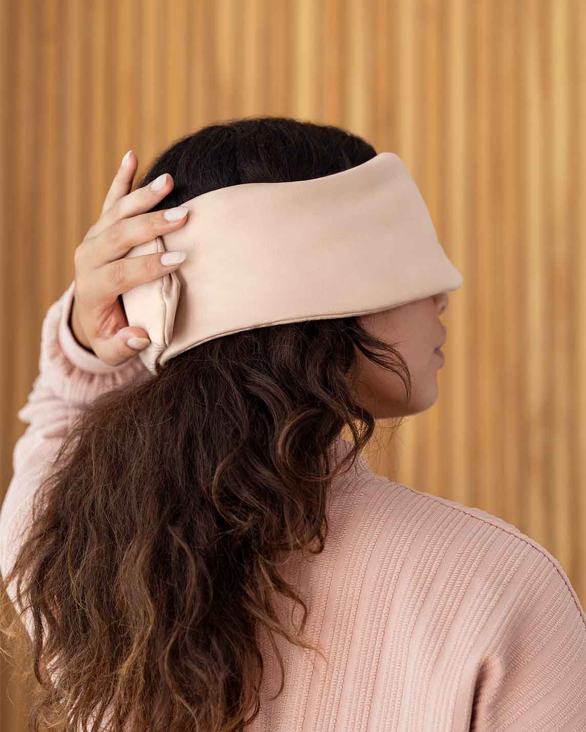 Weighted Silk Sleep Stone Mask – Baloo Living